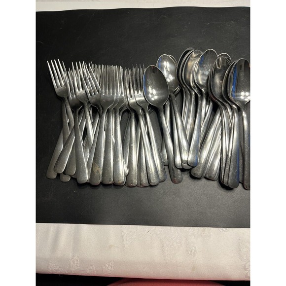 thor | Dining | Vintage 67pcs Thor Stainless Flatware Usa 34 Forks 33 ...
